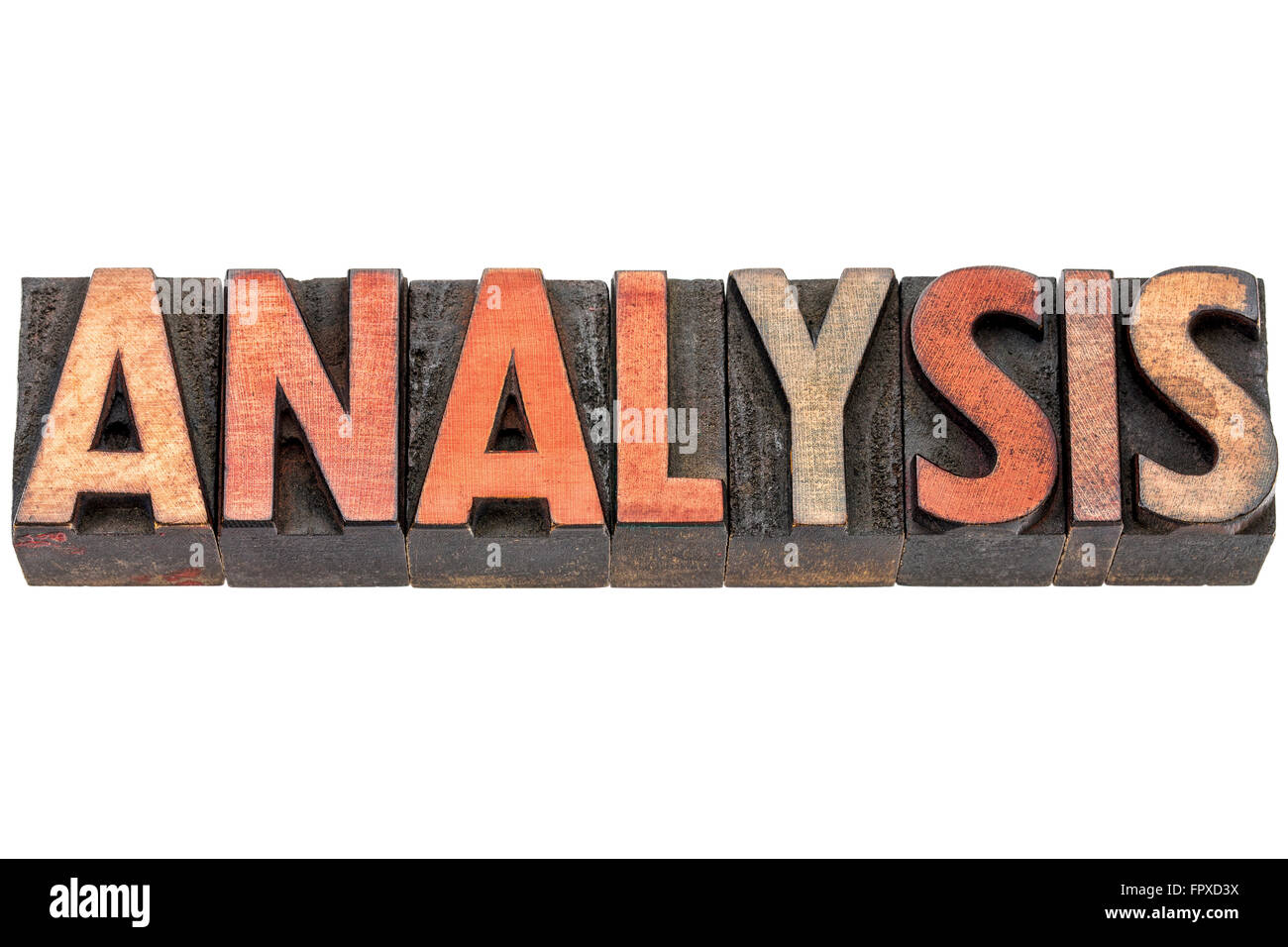 analysis word typography in vintage letterpress wood type printing ...