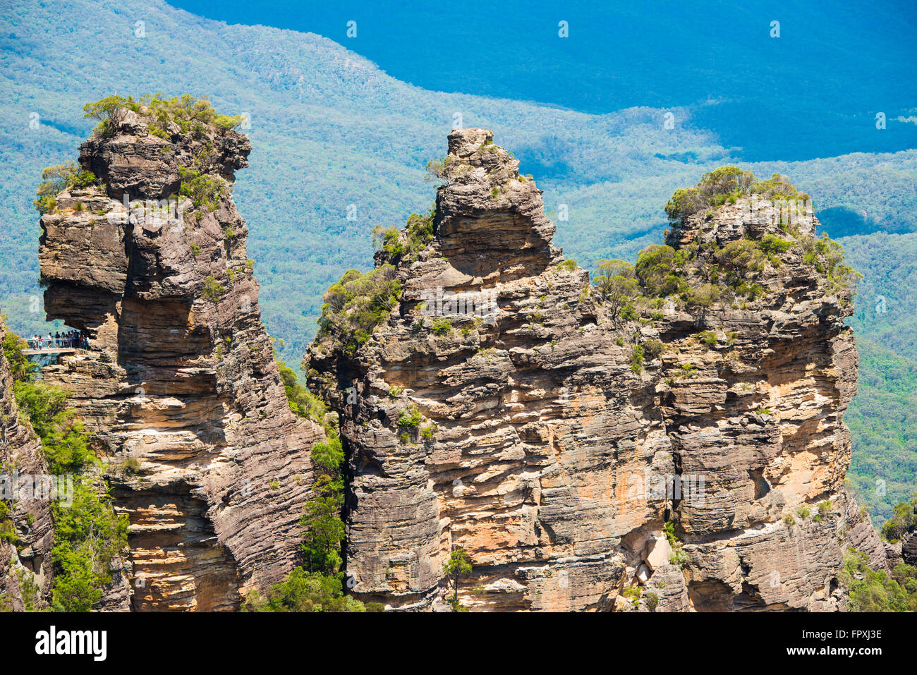 Three Sisters Blue Mountains National Park Stock Photo - Alamy