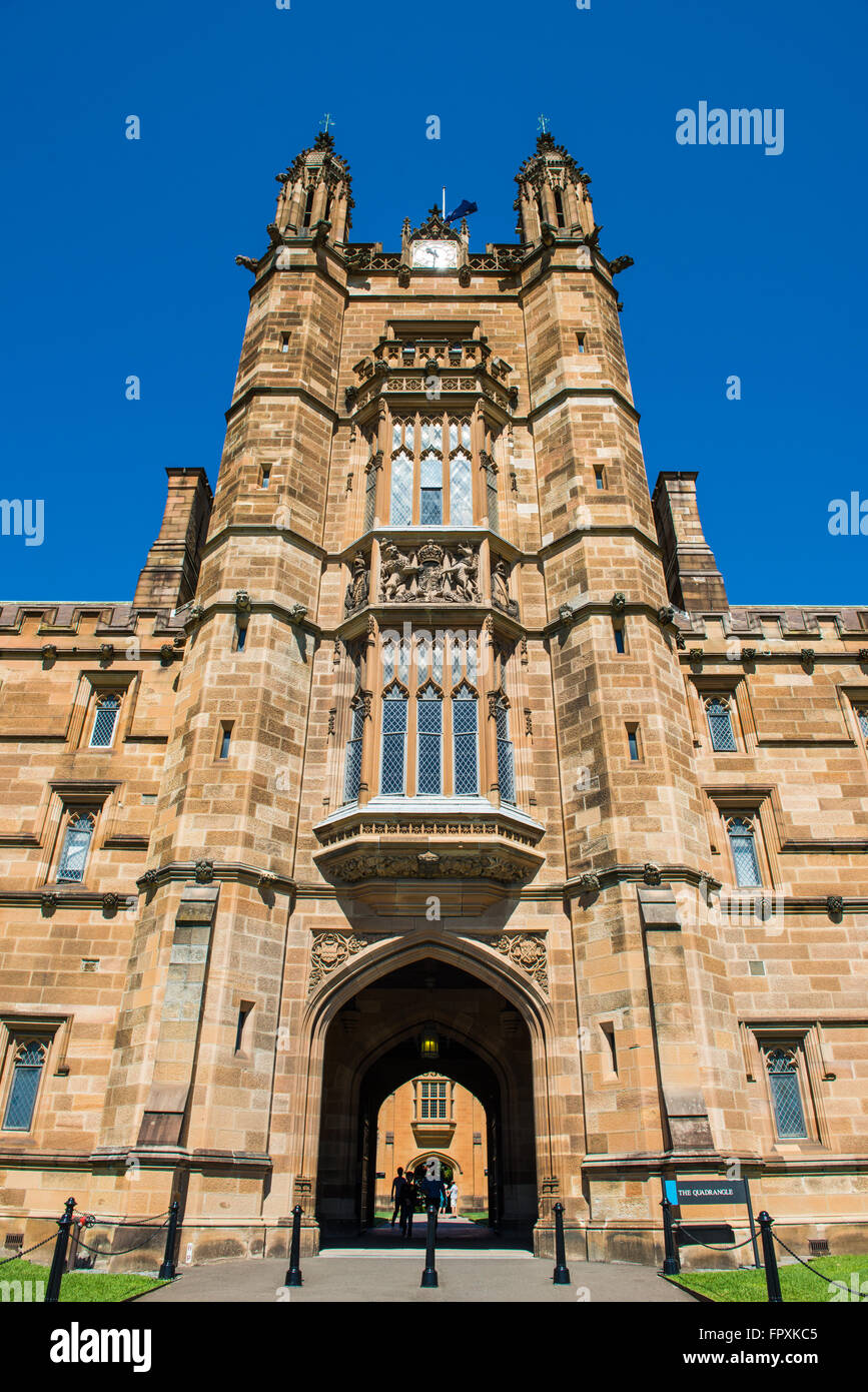 University of Sydney Stock Photo - Alamy