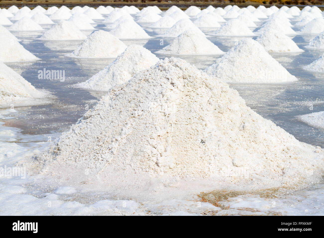 salt farming in Thailand Stock Photo - Alamy