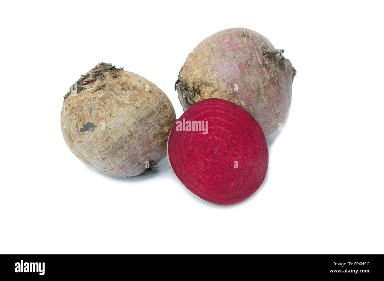 beet root isolated on white background Stock Photo - Alamy