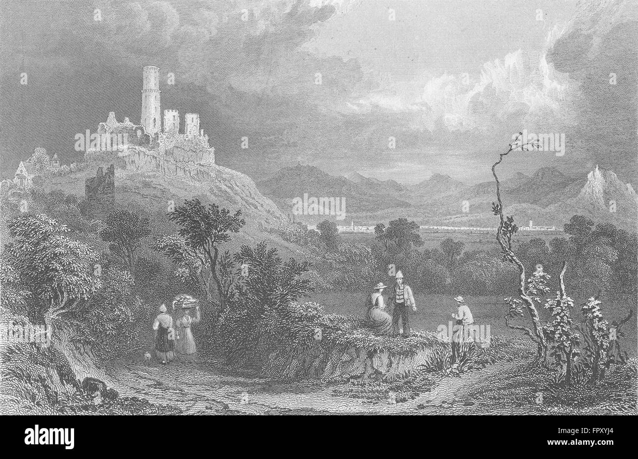 Godesberg ruins hi-res stock photography and images - Alamy