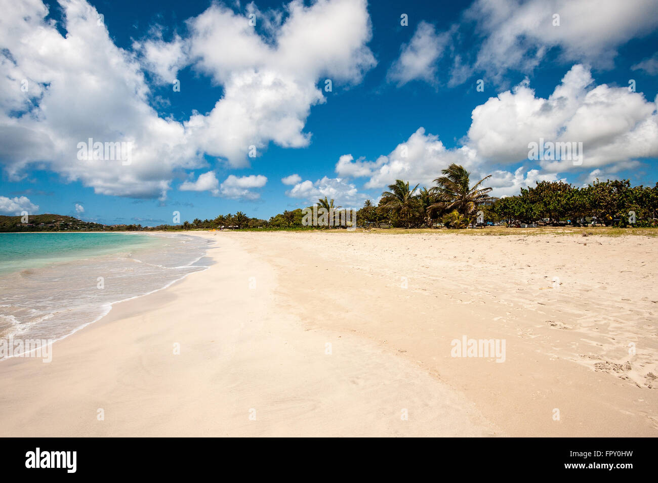 Sandy beach St Lucia photo©Julia Claxton Stock Photo - Alamy