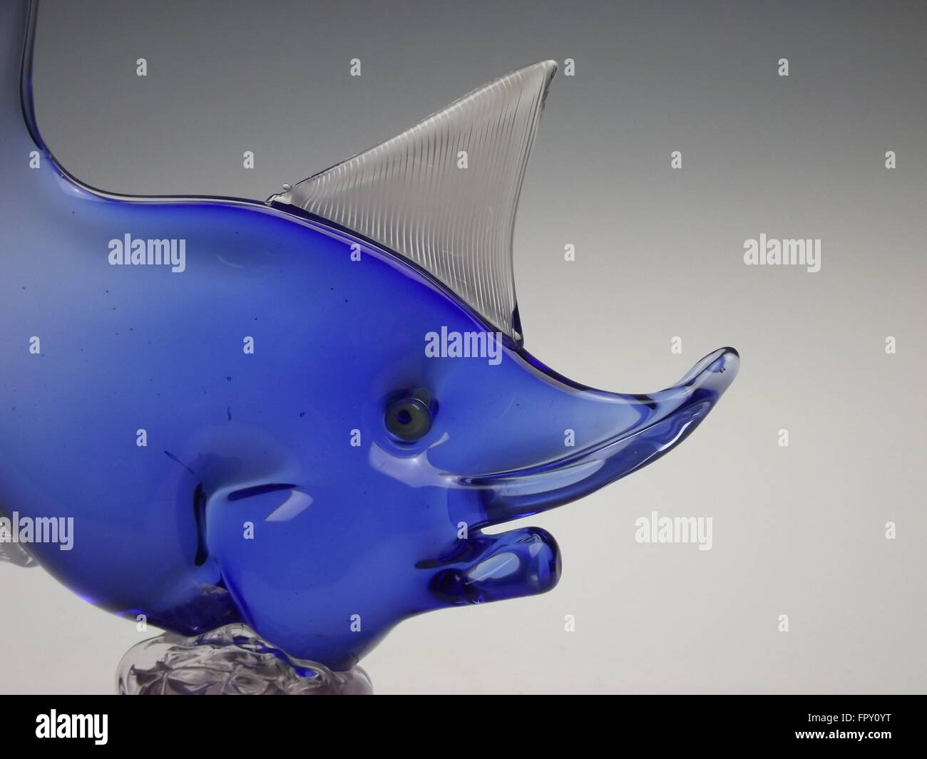 Aureliano Toso Murano glass fish by Dino Martens Stock Photo - Alamy