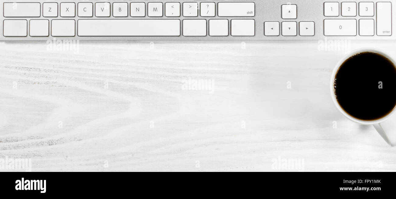 Overhead view of desktop hi-res stock photography and images - Alamy