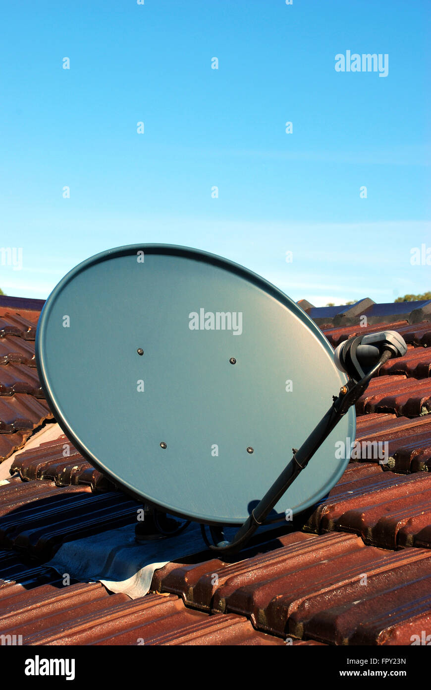 An image of a satellite dish Stock Photo - Alamy