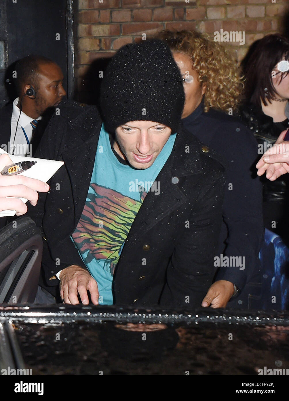 NME Awards at the Brixton 02 Academy - Departures Featuring: Chris ...