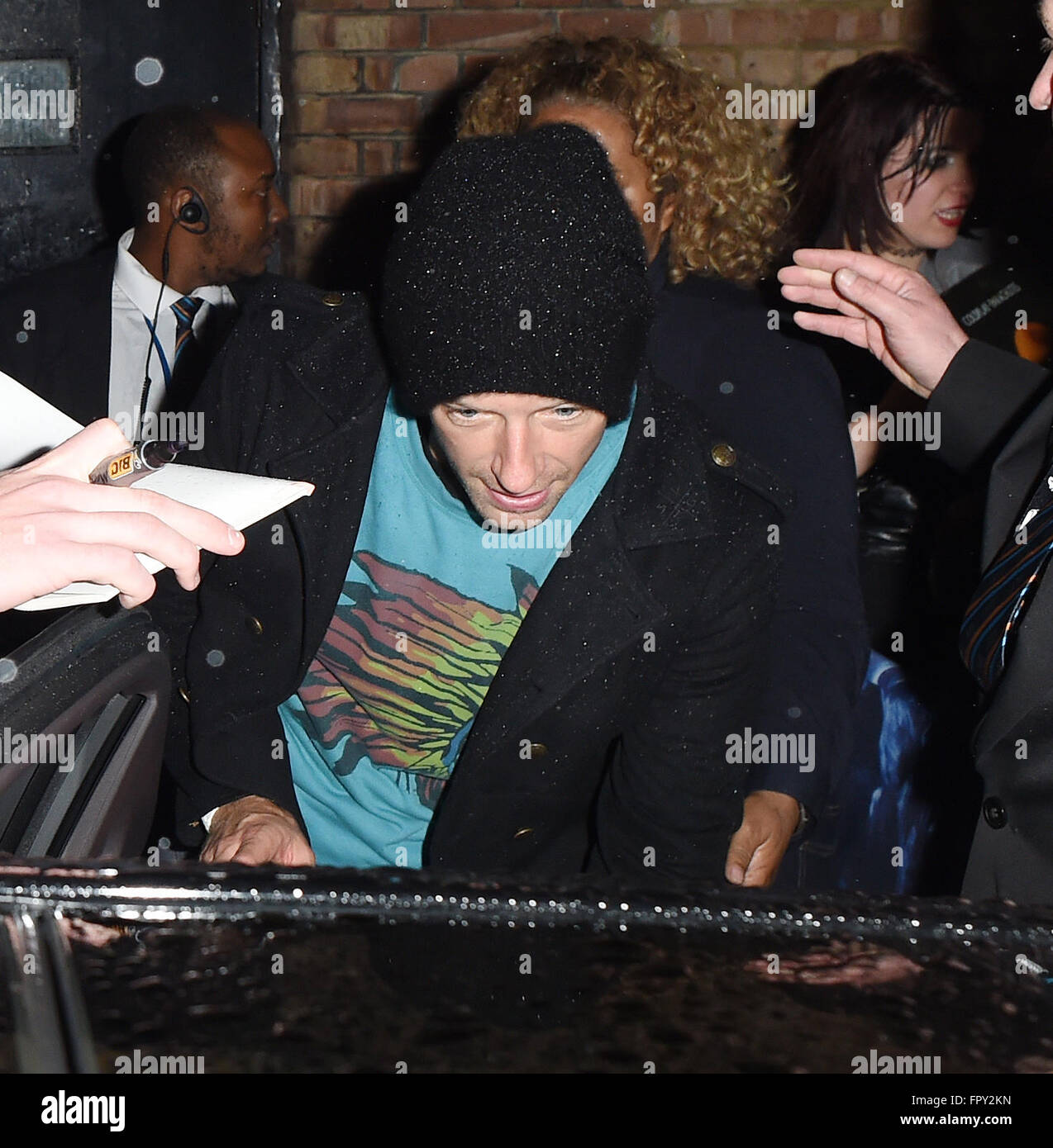 NME Awards at the Brixton 02 Academy - Departures Featuring: Chris ...