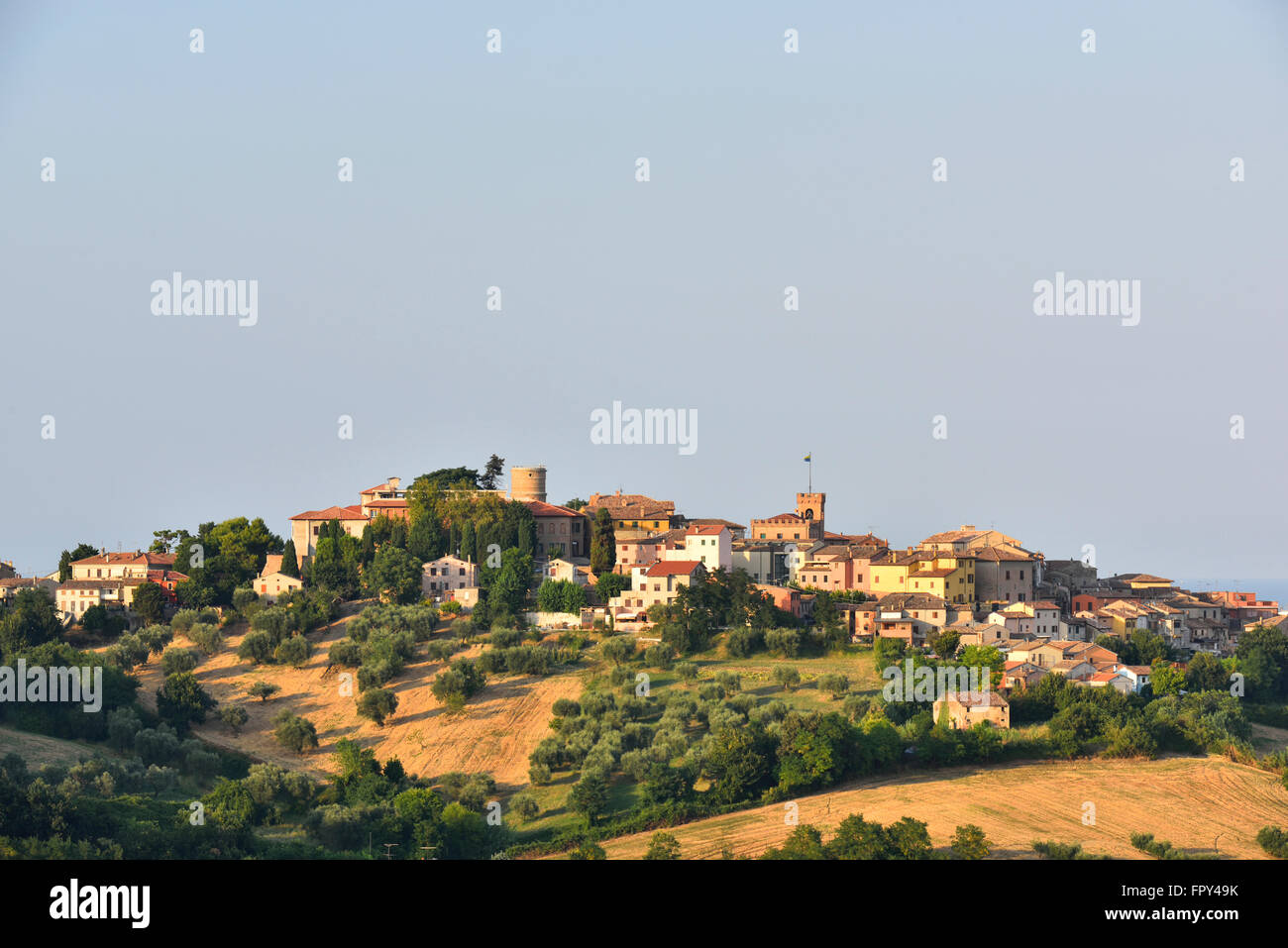 Mondolfo, Province of Ancona, Marche, Italy Stock Photo - Alamy