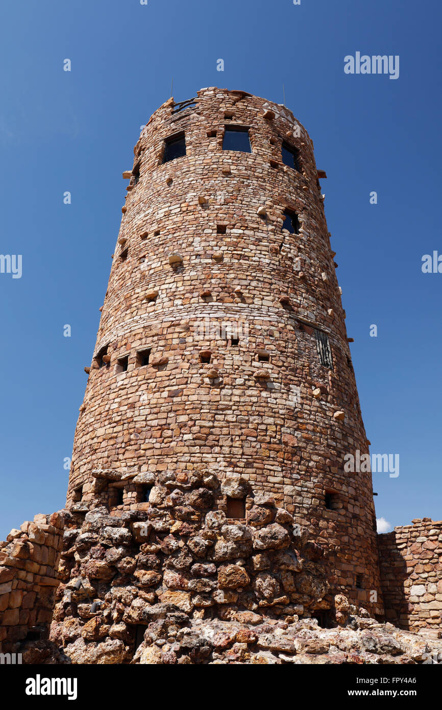 Desert View Lookout, Grand Canyon South Rim, Arizona, USA Stock Photo ...