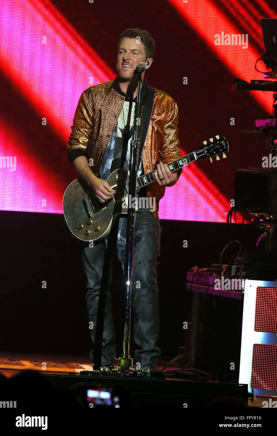 Rascal Flatts performs at The Joint inside The Hard Rock Hotel & Casino ...