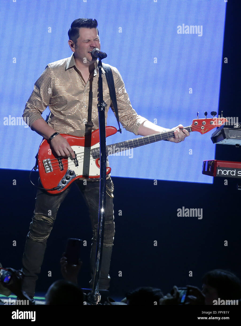 Rascal Flatts performs at The Joint inside The Hard Rock Hotel & Casino ...