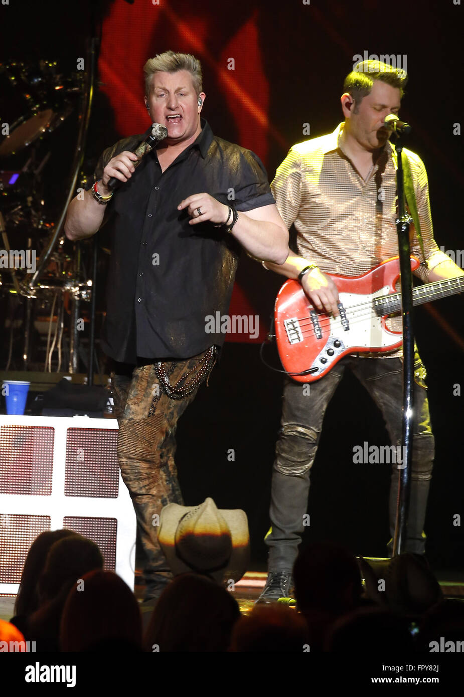 Rascal Flatts performs at The Joint inside The Hard Rock Hotel & Casino ...