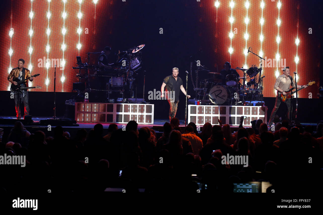 Rascal Flatts performs at The Joint inside The Hard Rock Hotel & Casino ...
