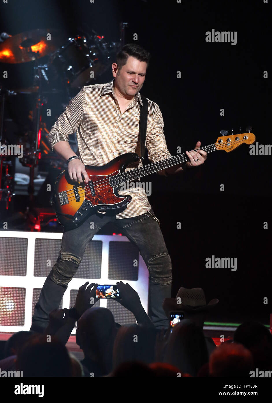 Rascal Flatts performs at The Joint inside The Hard Rock Hotel & Casino ...