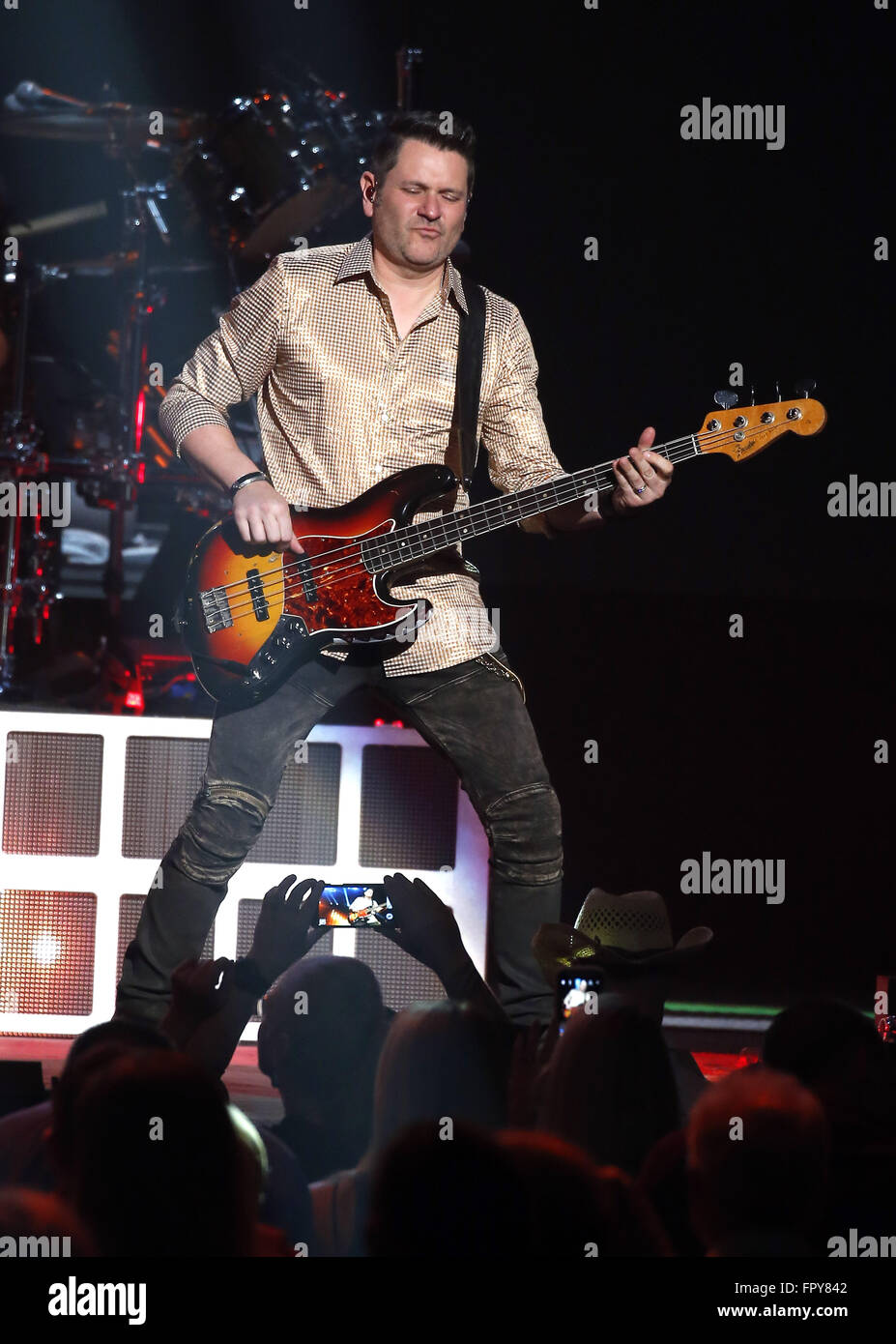Rascal Flatts performs at The Joint inside The Hard Rock Hotel & Casino ...