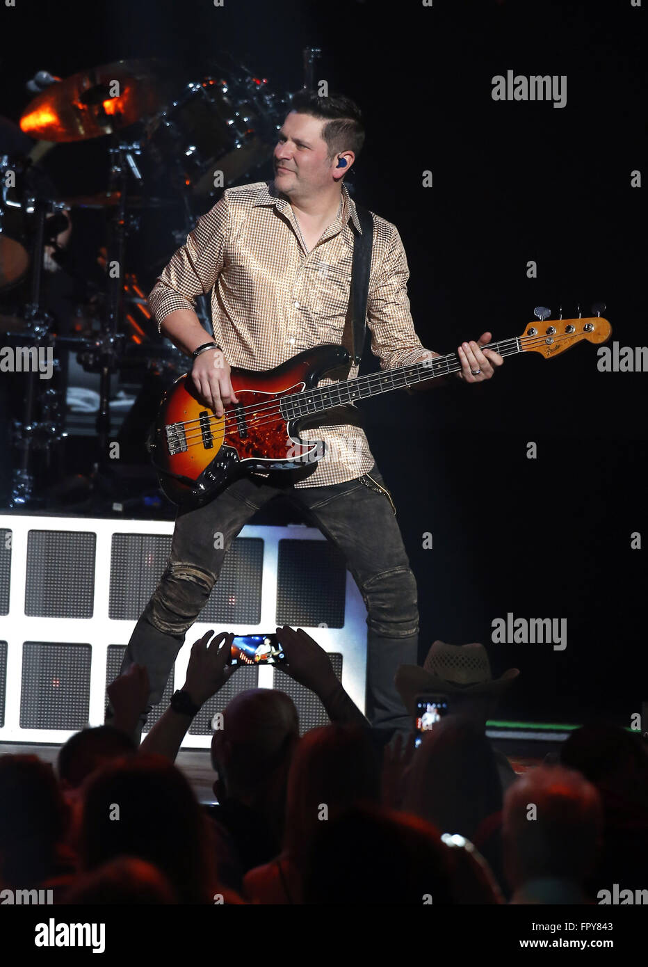 Rascal Flatts performs at The Joint inside The Hard Rock Hotel & Casino ...