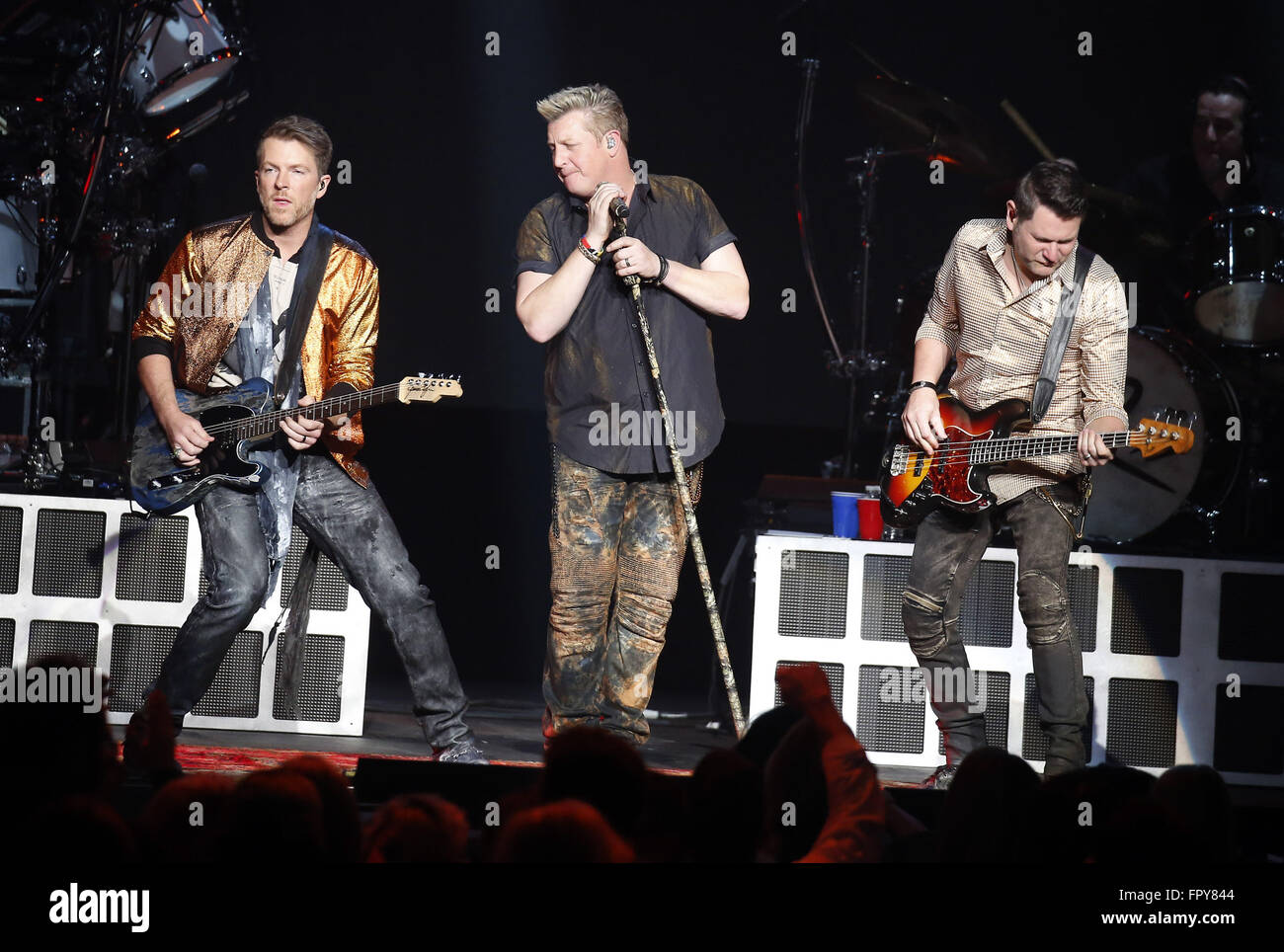 Rascal Flatts performs at The Joint inside The Hard Rock Hotel & Casino ...