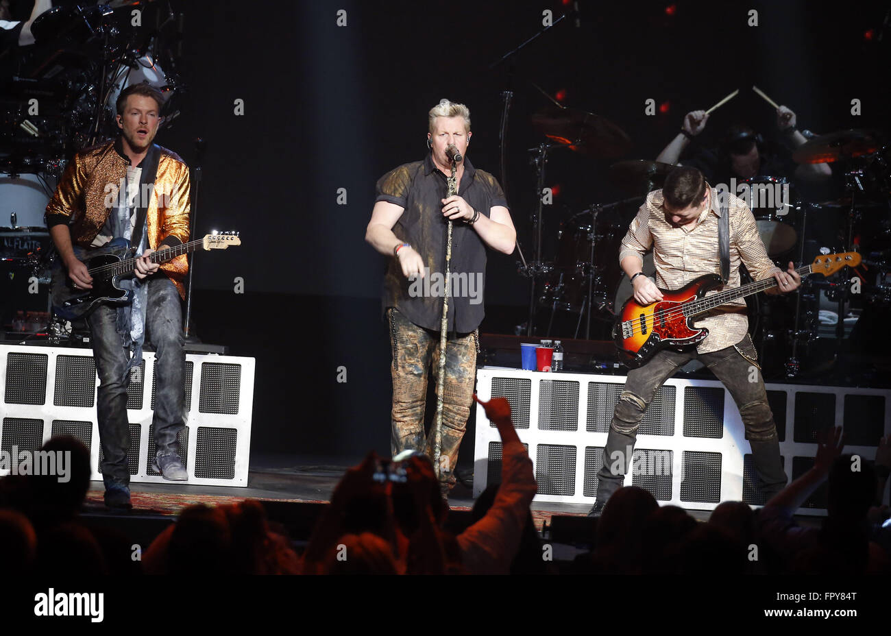 Rascal Flatts performs at The Joint inside The Hard Rock Hotel & Casino ...