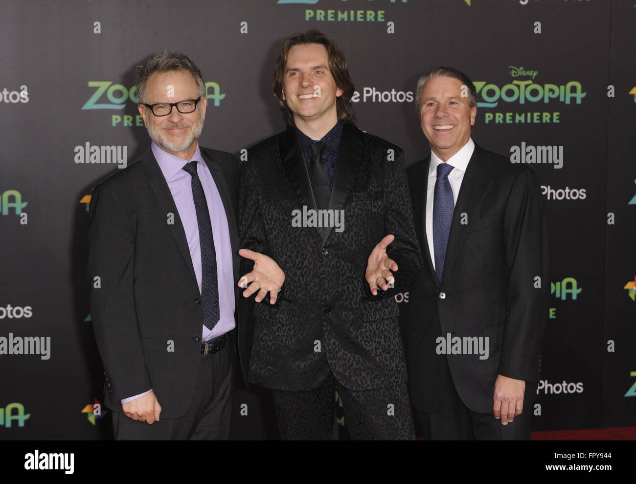Premiere of Walt Disney Animation Studios' 'Zootopia' at the El Capitan ...