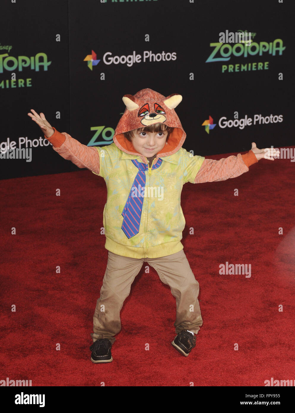 Premiere of Walt Disney Animation Studios' 'Zootopia' at the El Capitan ...