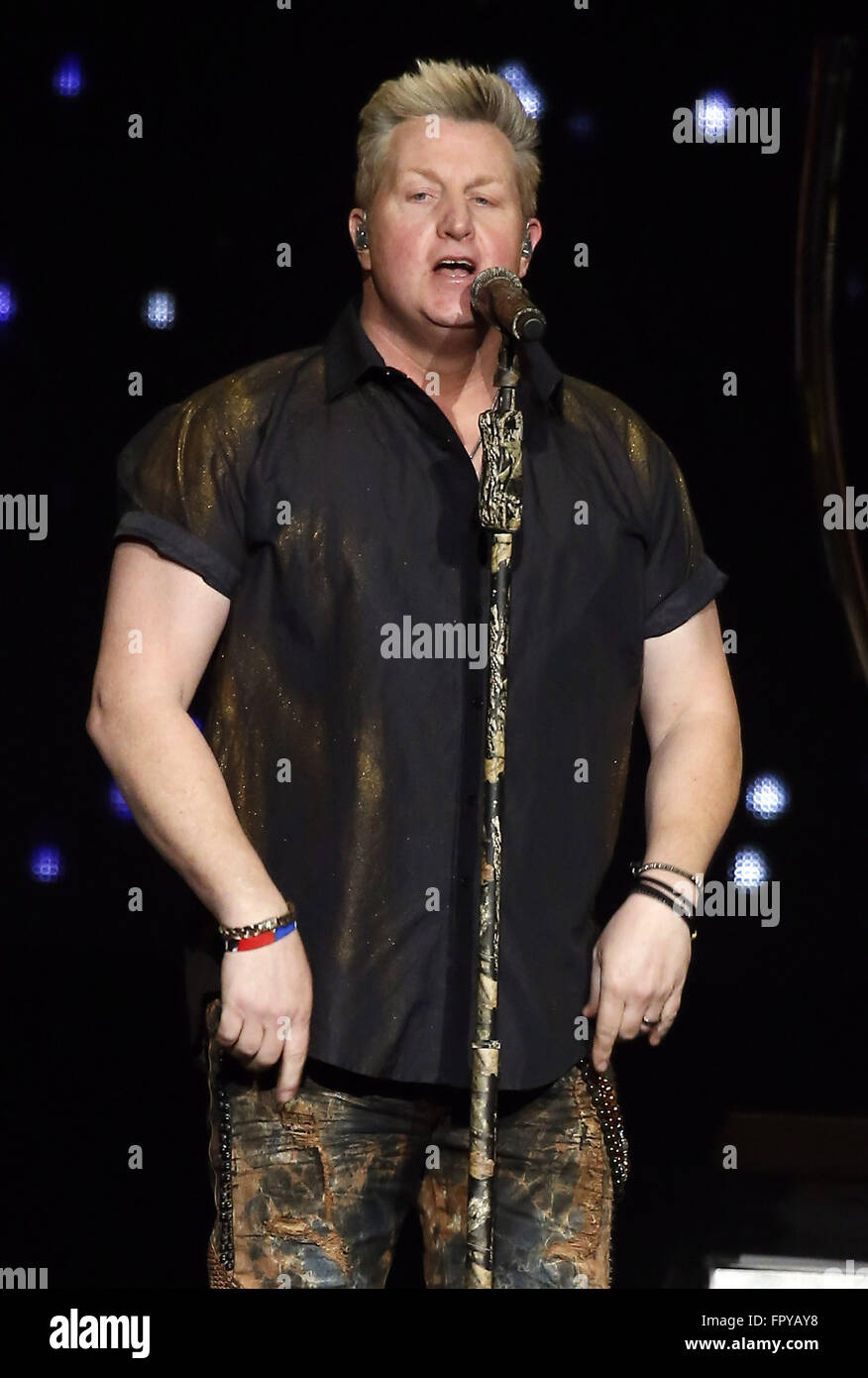 Rascal Flatts performs at The Joint inside The Hard Rock Hotel & Casino ...