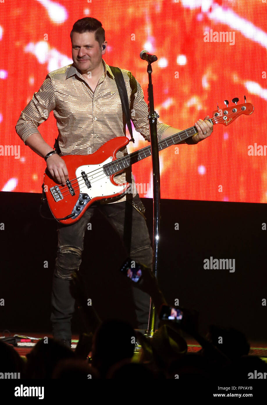 Rascal Flatts performs at The Joint inside The Hard Rock Hotel & Casino ...