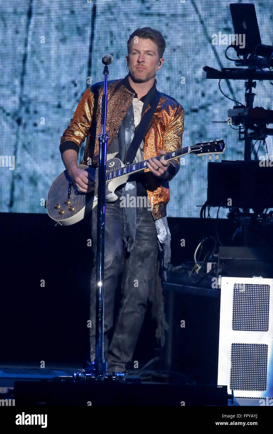 Rascal Flatts performs at The Joint inside The Hard Rock Hotel & Casino ...