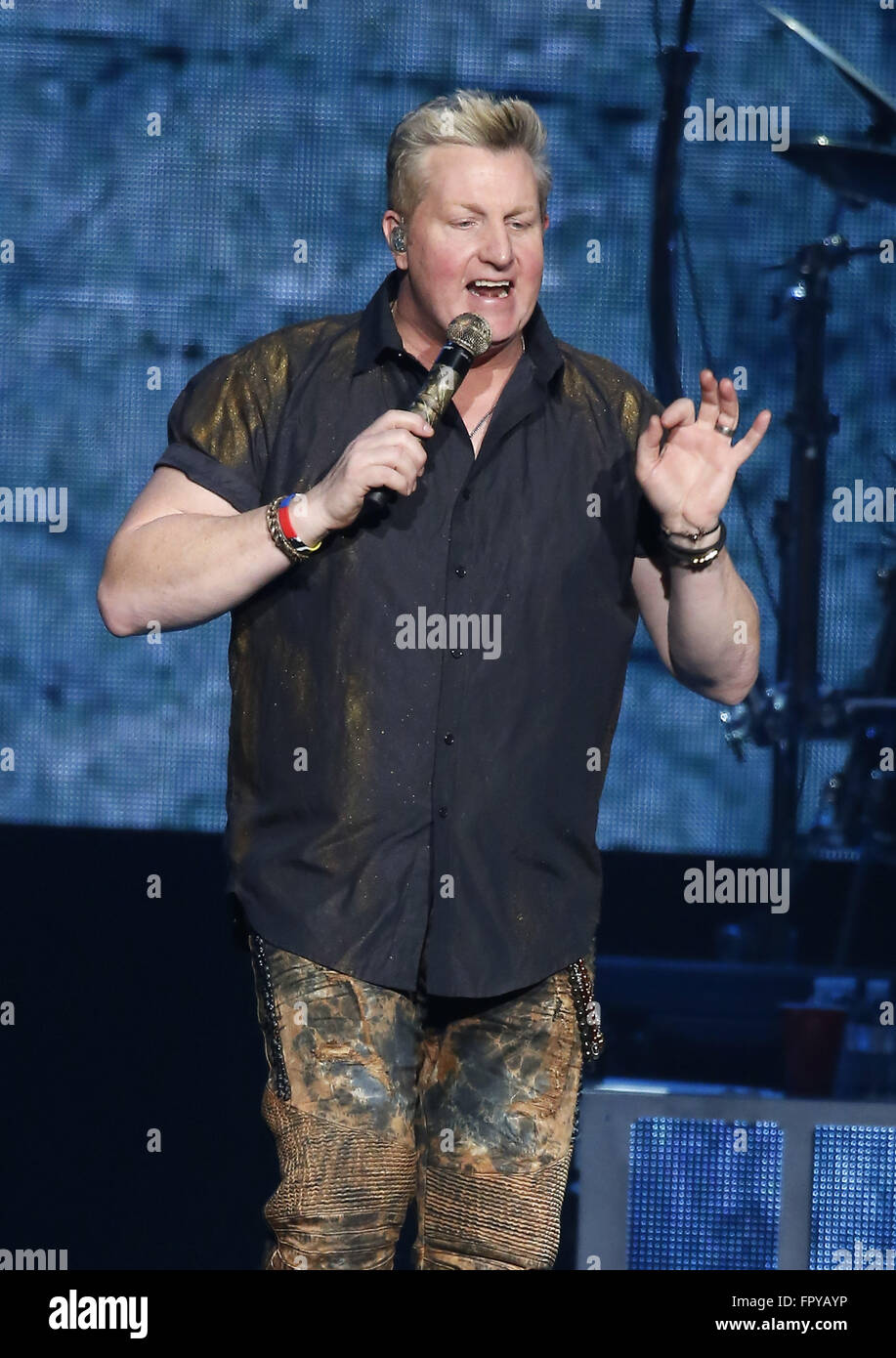 Rascal Flatts performs at The Joint inside The Hard Rock Hotel & Casino ...