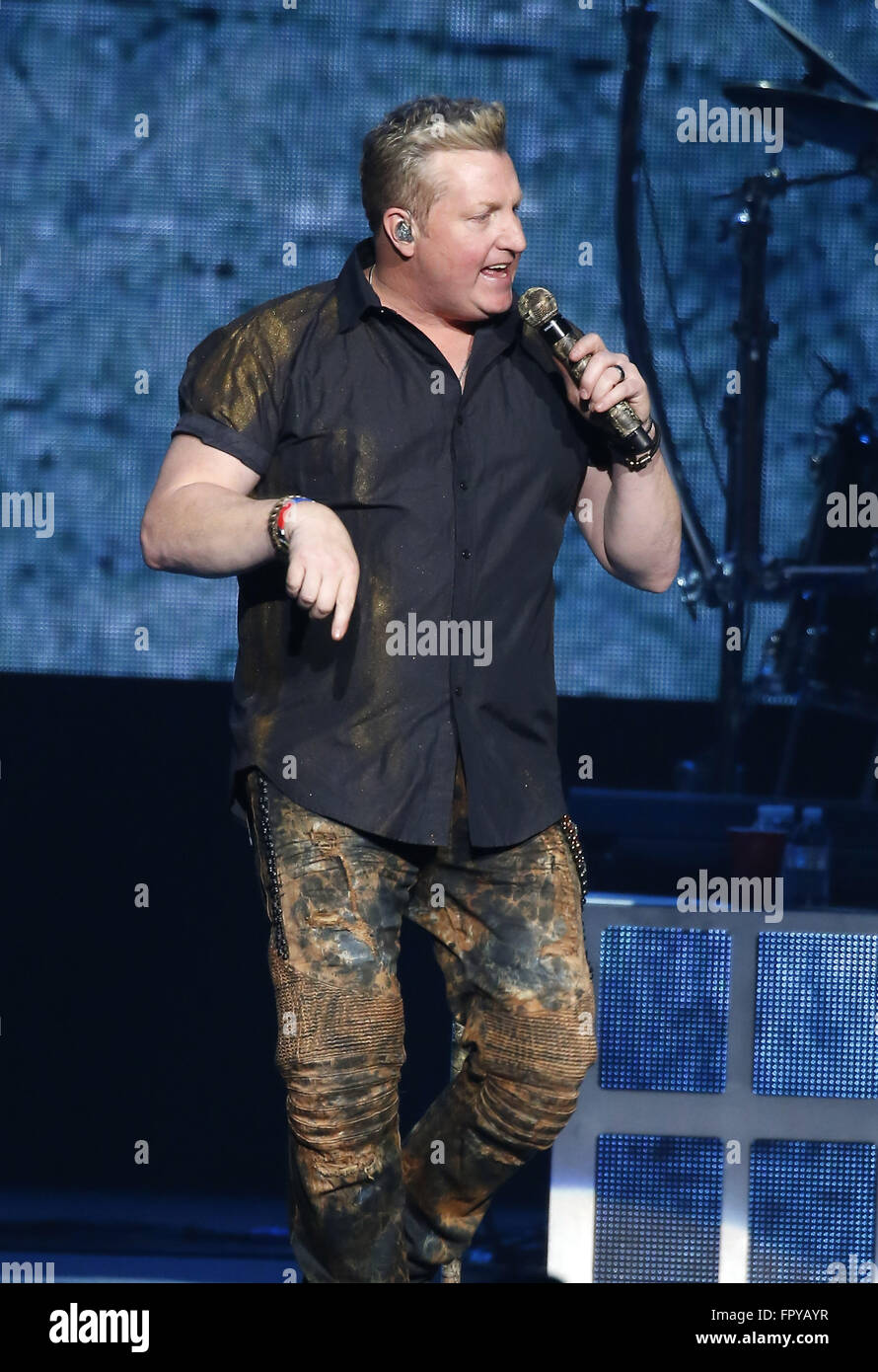 Rascal Flatts performs at The Joint inside The Hard Rock Hotel & Casino ...