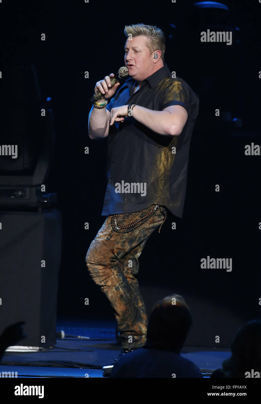 Rascal Flatts performs at The Joint inside The Hard Rock Hotel & Casino ...