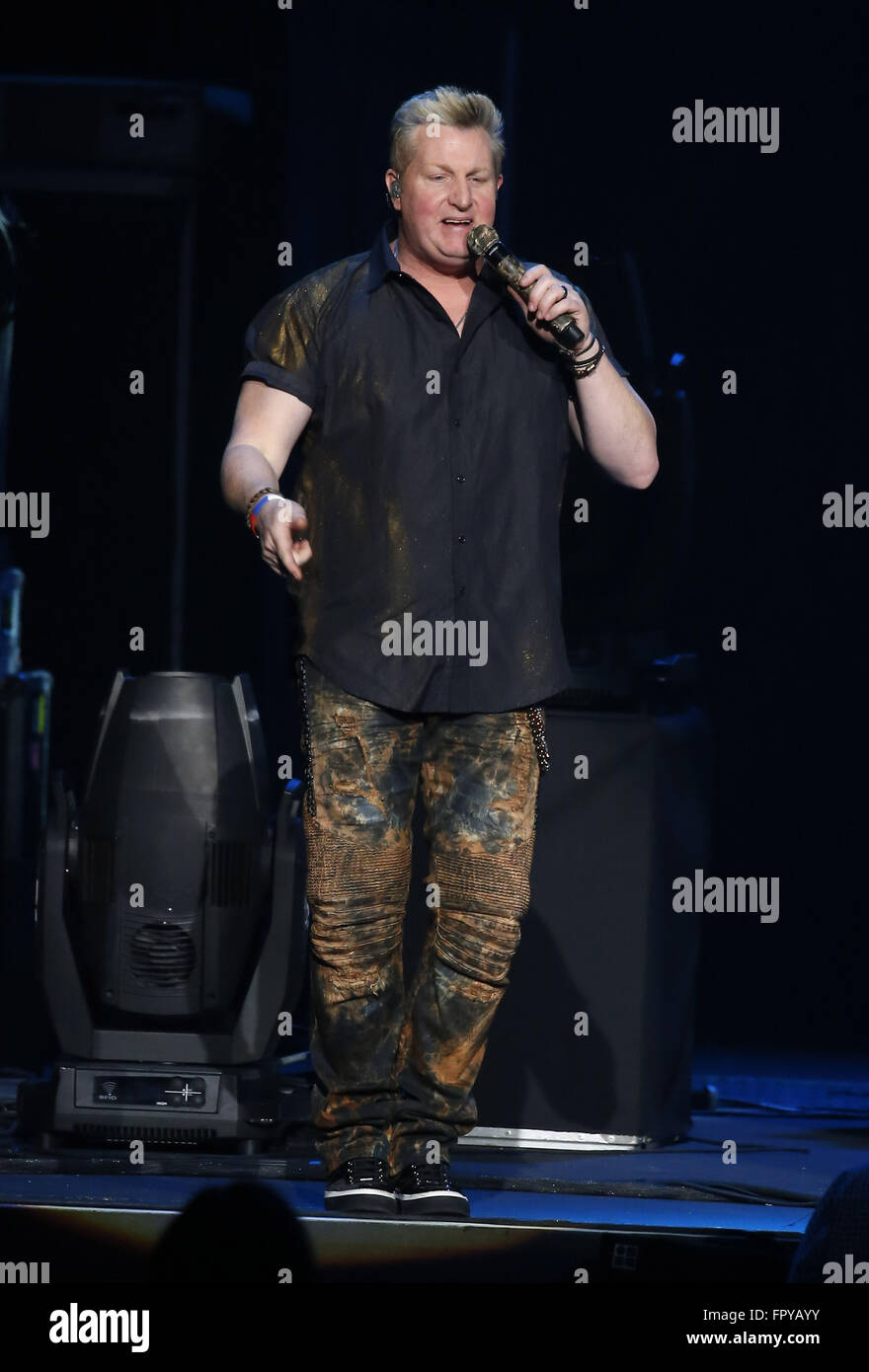 Rascal Flatts performs at The Joint inside The Hard Rock Hotel & Casino ...