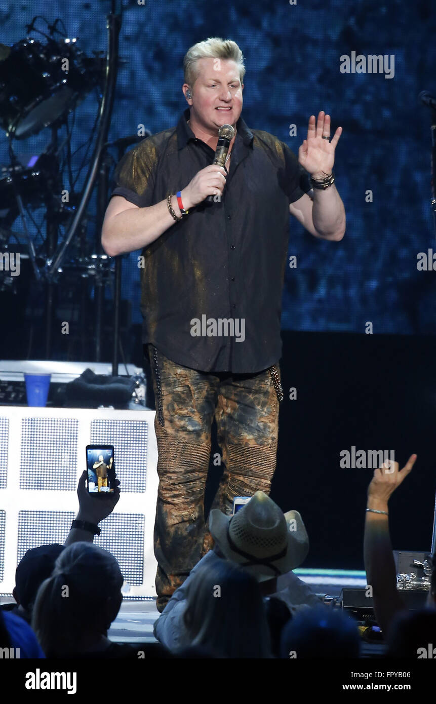 Rascal Flatts performs at The Joint inside The Hard Rock Hotel & Casino ...