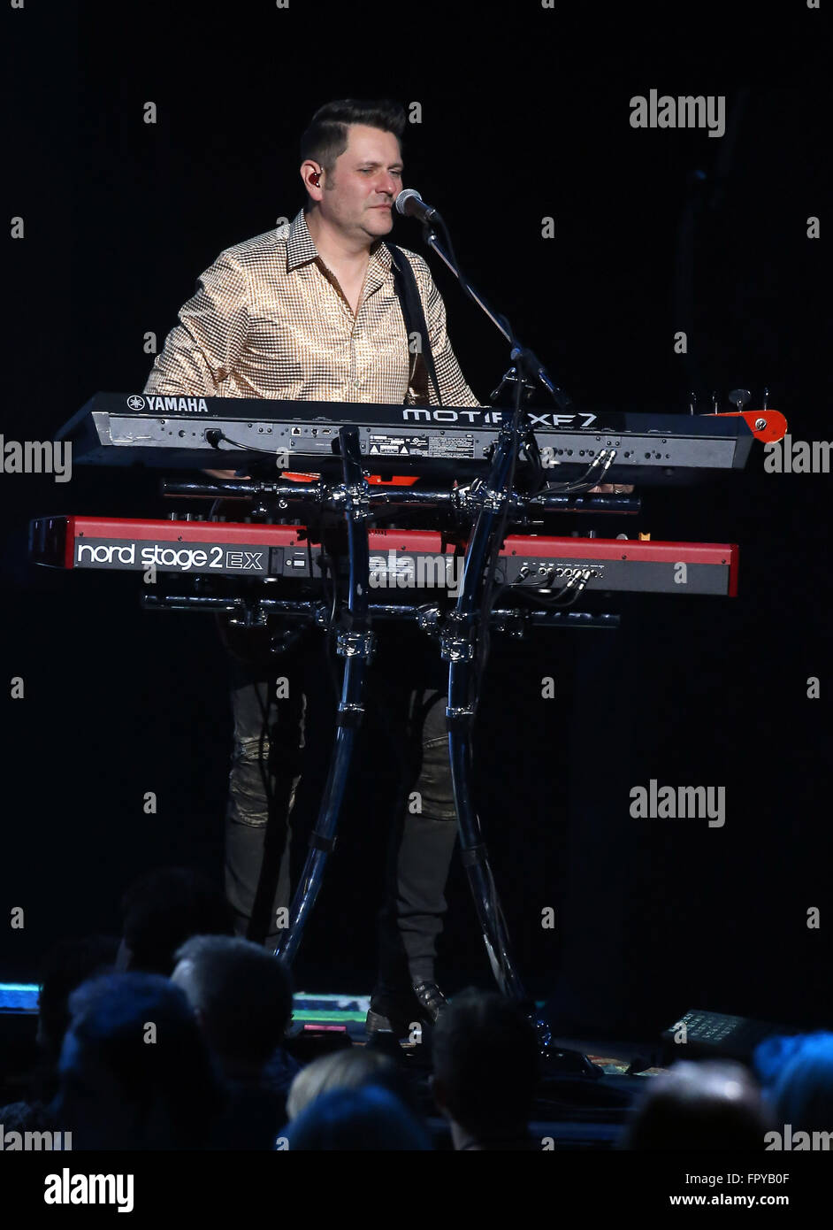 Rascal Flatts performs at The Joint inside The Hard Rock Hotel & Casino ...