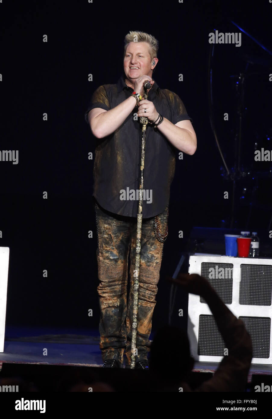 Rascal Flatts performs at The Joint inside The Hard Rock Hotel & Casino ...