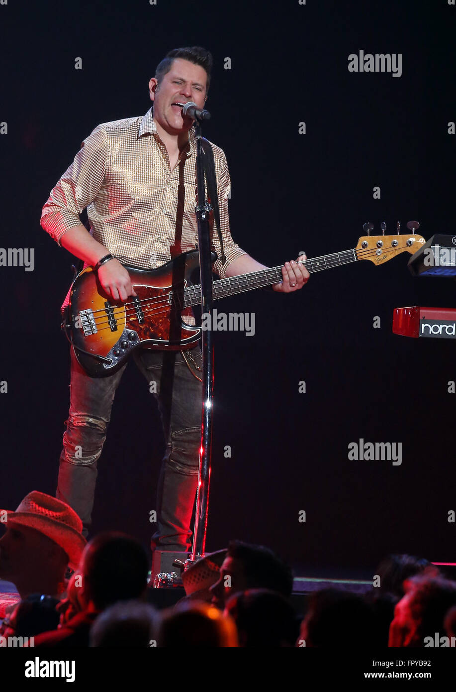 Rascal Flatts performs at The Joint inside The Hard Rock Hotel & Casino ...