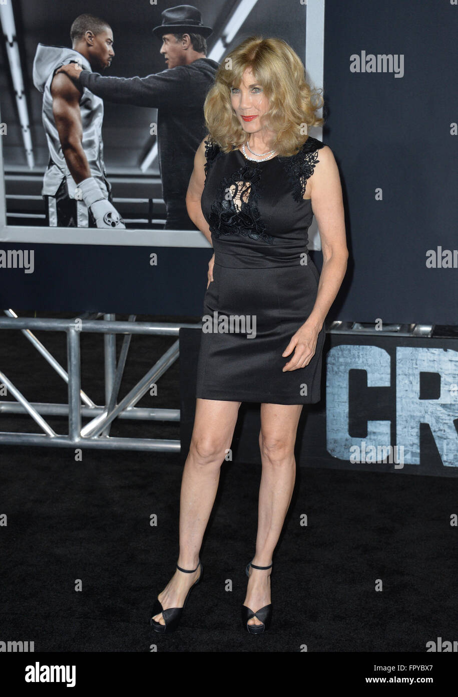LOS ANGELES, CA - NOVEMBER 19, 2015: Former model/actress/singer Barbi ...