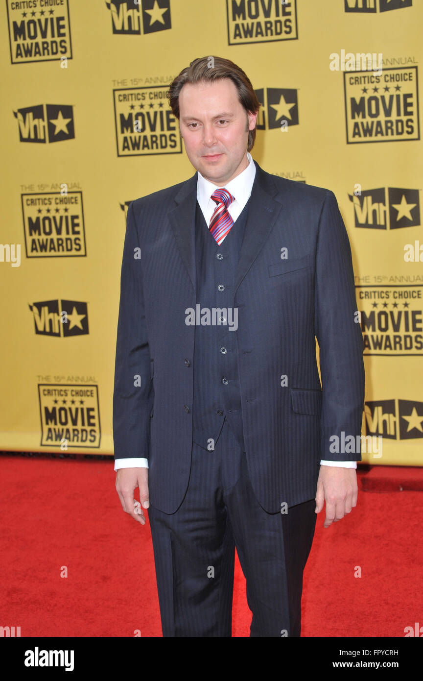 LOS ANGELES, CA - JANUARY 15, 2010: Christian McKay at the 15th Annual ...