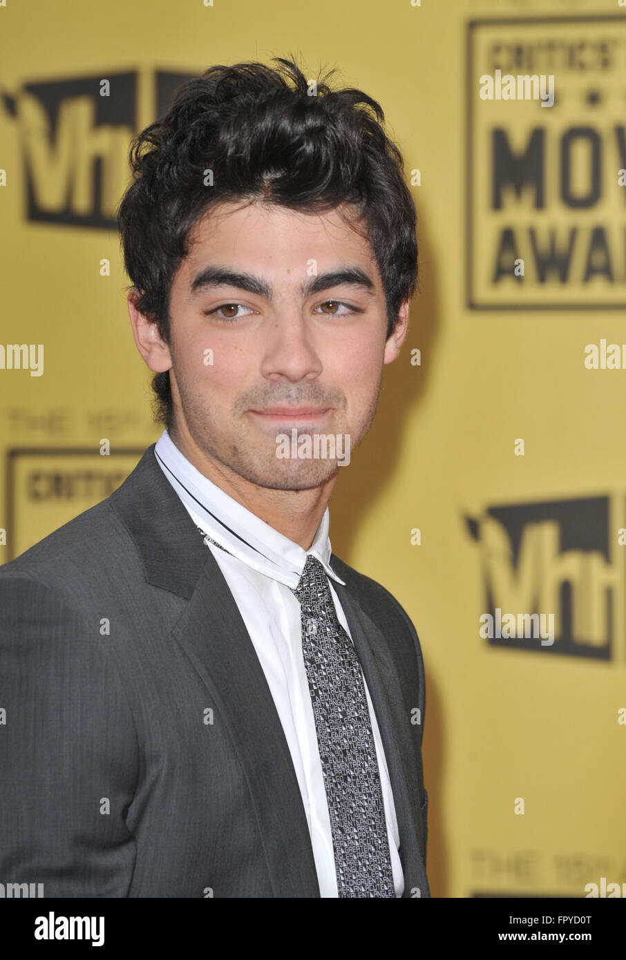 LOS ANGELES, CA - JANUARY 15, 2010: Joe Jonas - of The Jonas Brothers ...