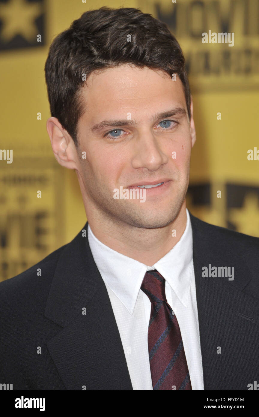 LOS ANGELES, CA - JANUARY 15, 2010: Justin Bartha at the 15th Annual ...