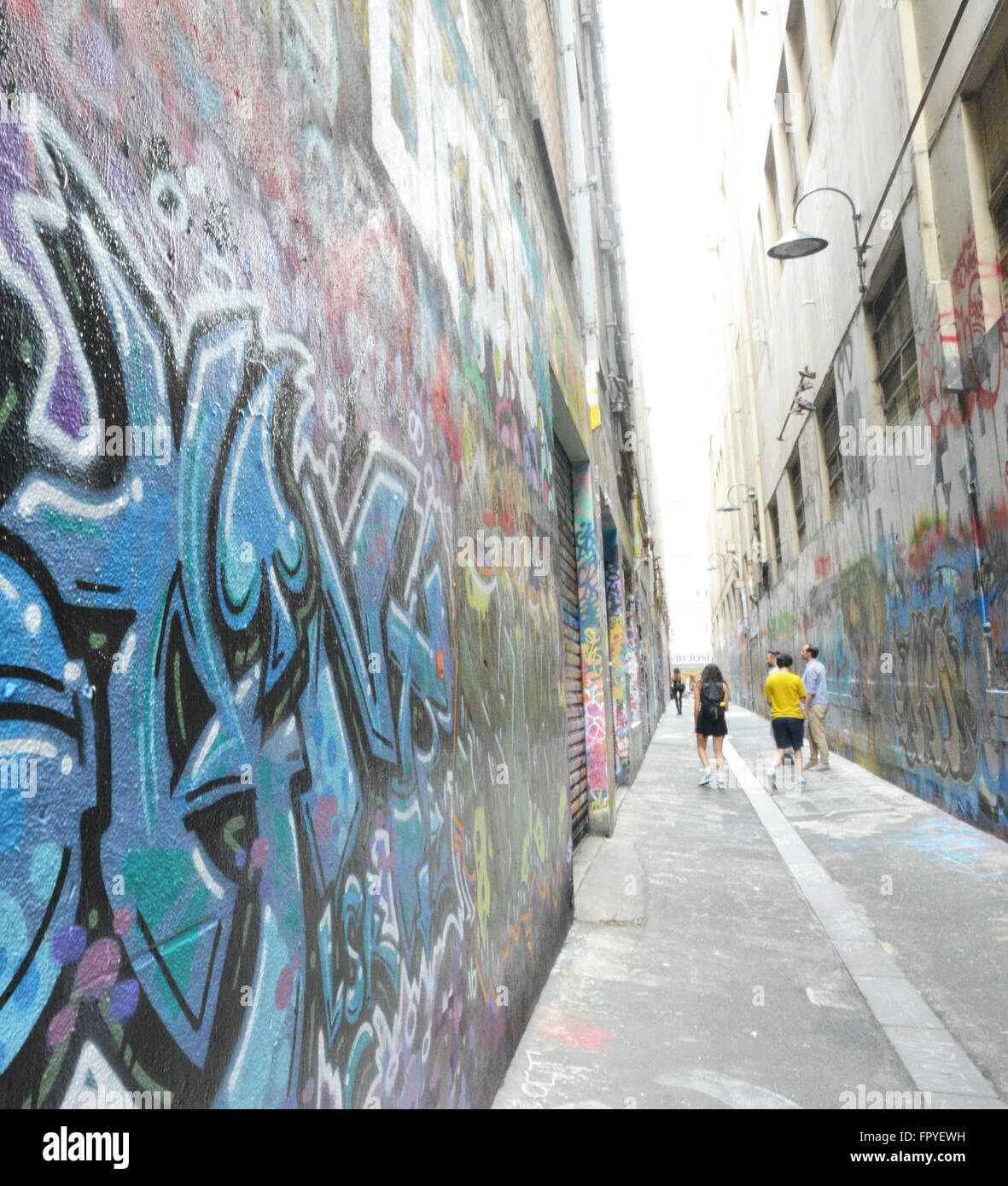 Graffiti lane hi-res stock photography and images - Alamy