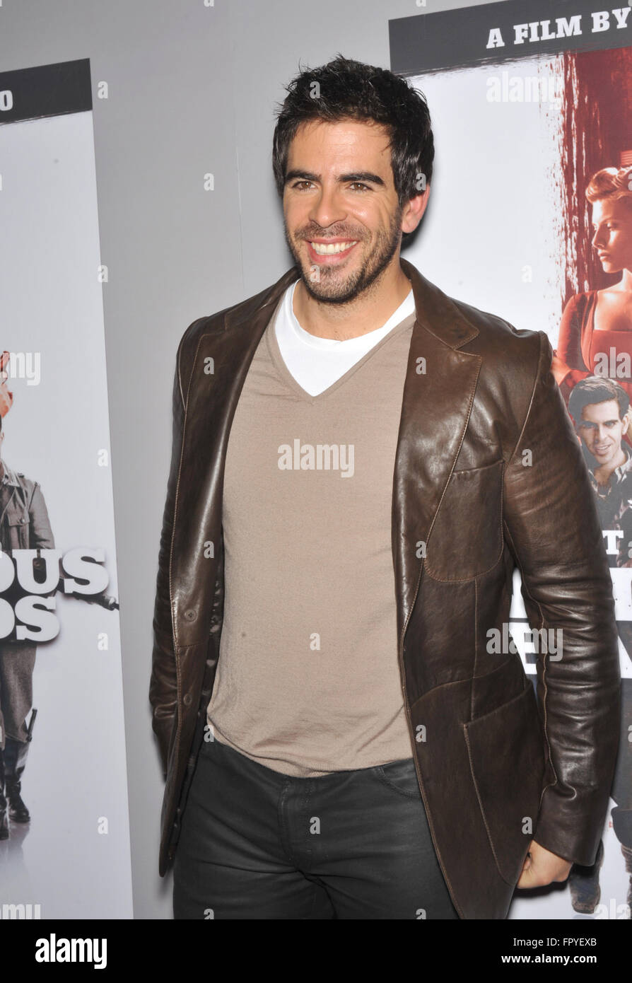 LOS ANGELES, CA - DECEMBER 14, 2009: Eli Roth at the DVD launch of his ...