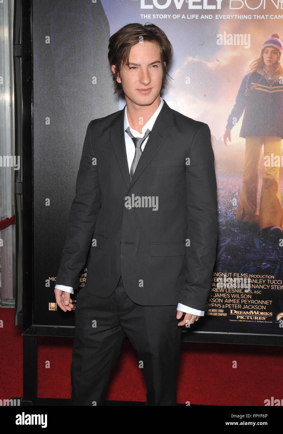 LOS ANGELES, CA - DECEMBER 7, 2009: Andrew James Allen at the Los ...