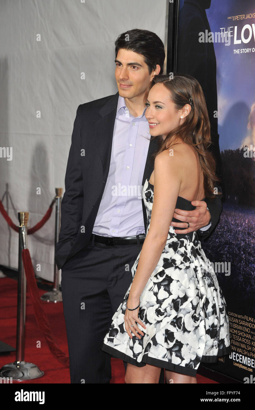 Brandon routh courtney ford hi-res stock photography and images - Alamy