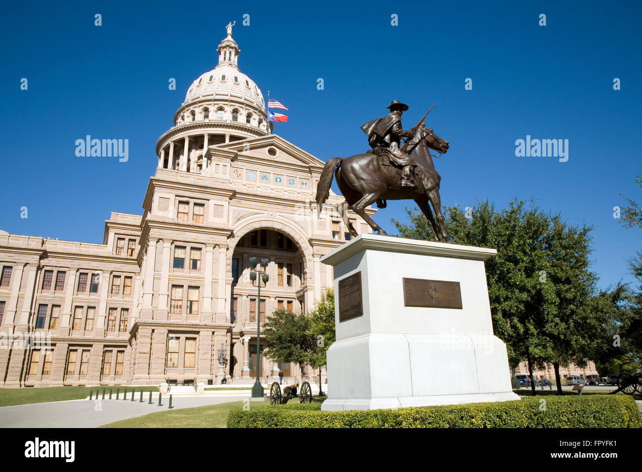 Built from red granite and limestone and completed in 1888, the Texas ...