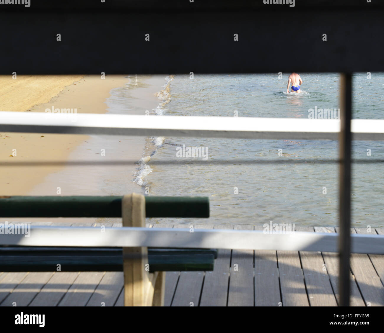 Australia beach scene hi-res stock photography and images - Alamy