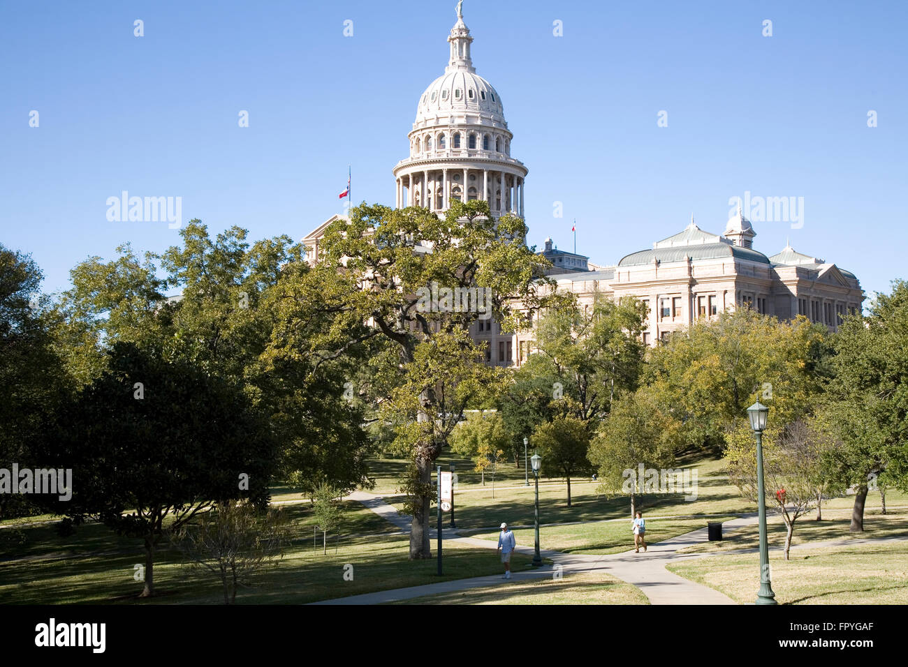 Built from red granite and limestone and completed in 1888, the Texas ...