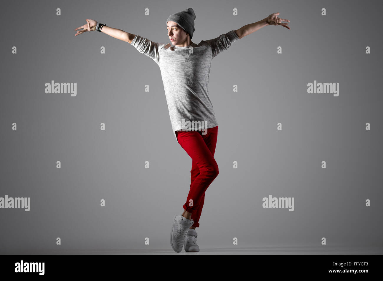 Handsome dancer hi-res stock photography and images - Alamy