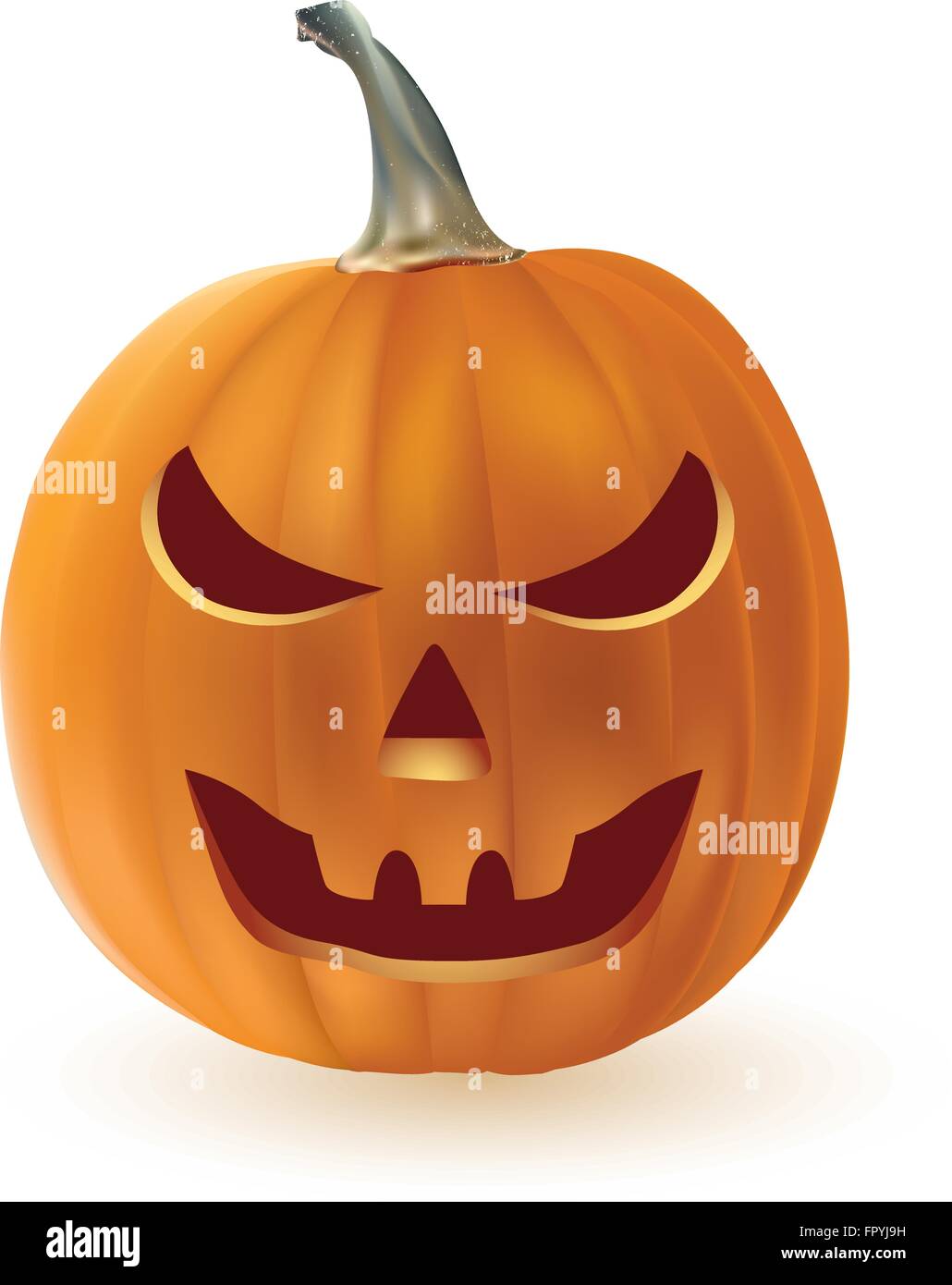 Vector halloween pumpkin jack Stock Vector Images - Alamy