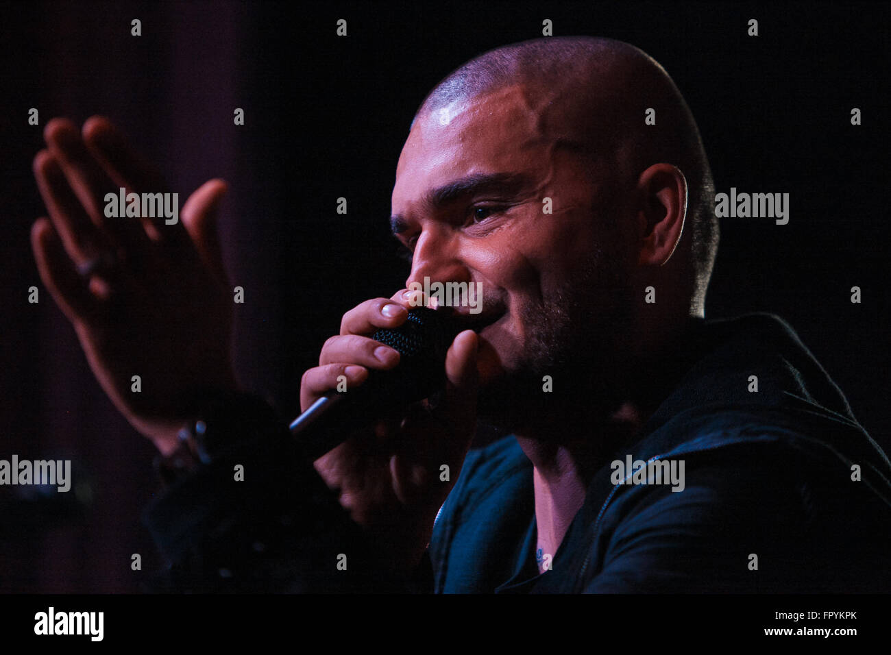 MOSCOW - 1 NOVEMBER, 2015 : Presentation of Russian hip-hop magazine ...